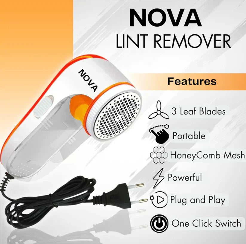 Nova Electric Lint Remover | Fabric Shaver for All Woollen Clothes – Houmfy