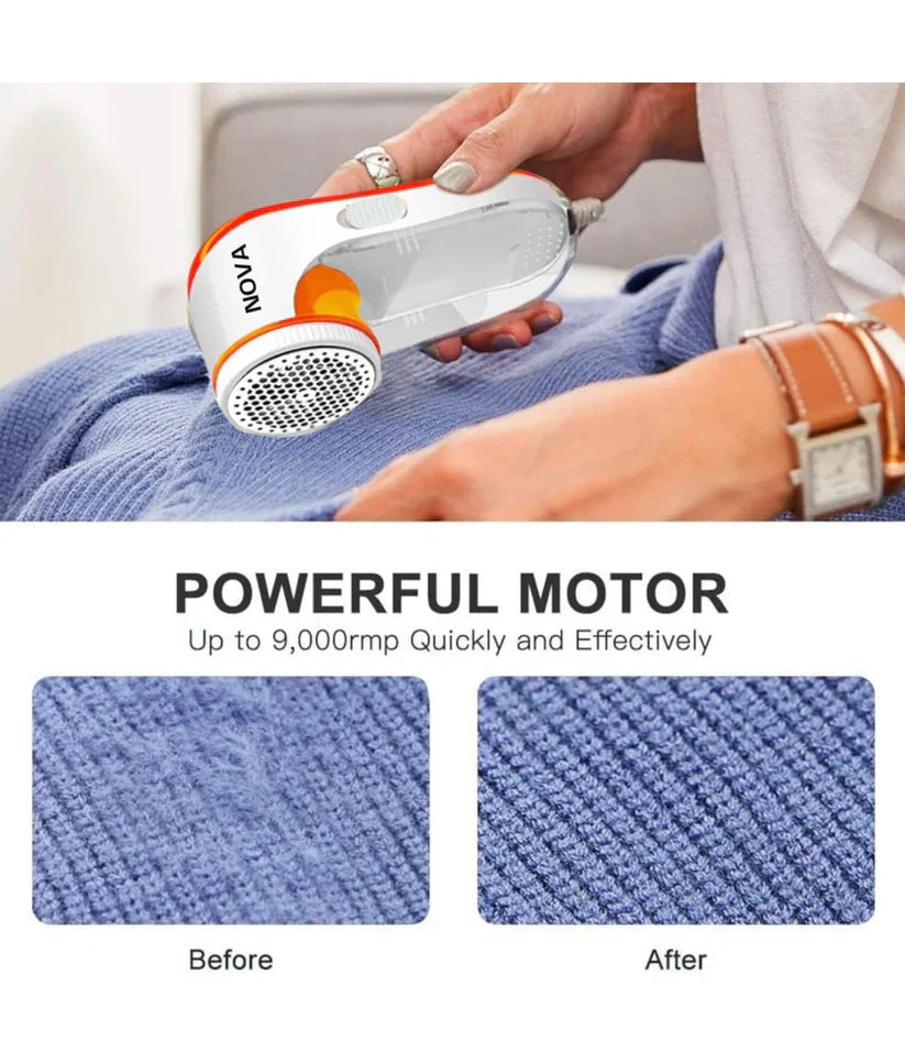 Nova Electric Lint Remover | Fabric Shaver for All Woollen Clothes – Houmfy